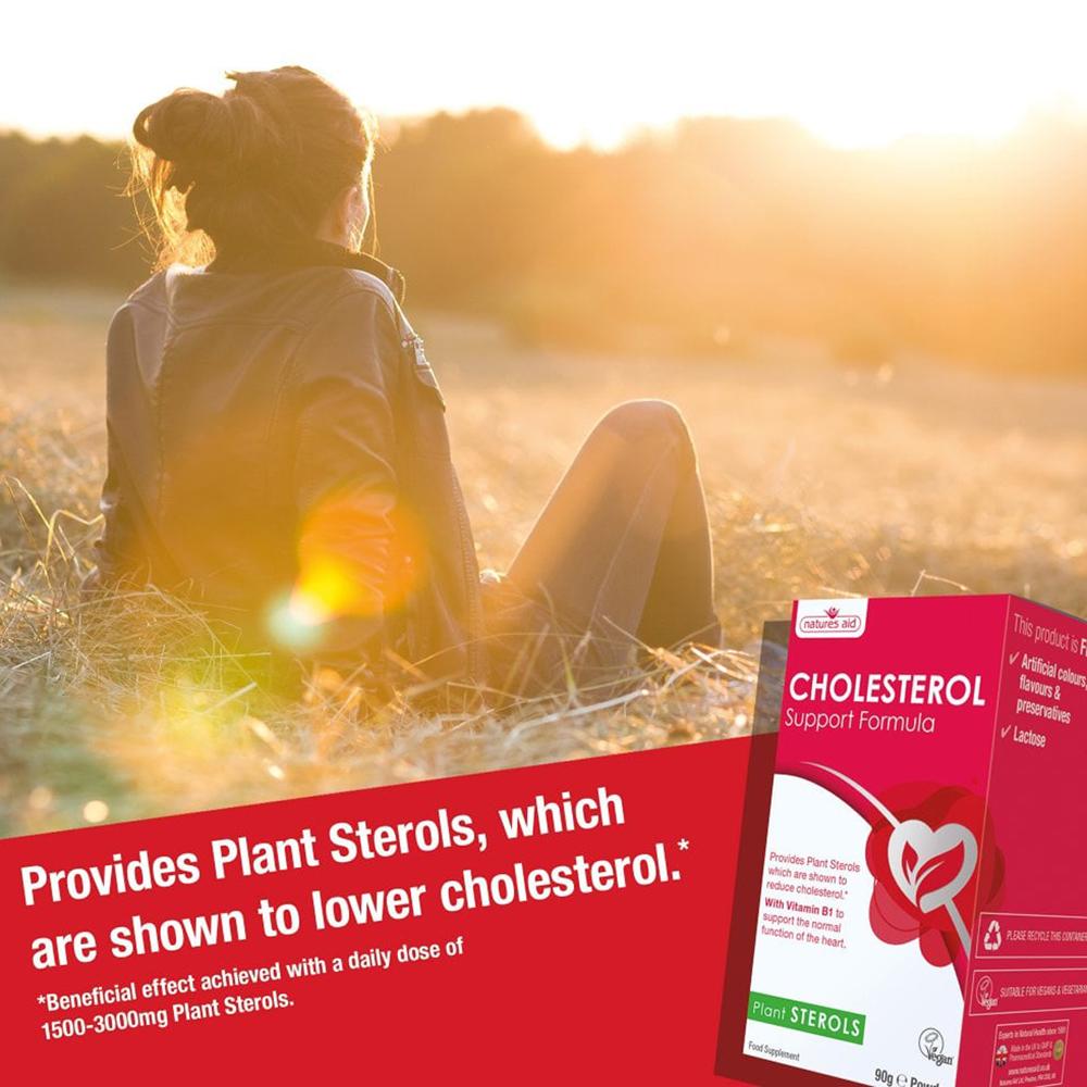 Natures Aid Cholesterol Support Formula Powder 90g