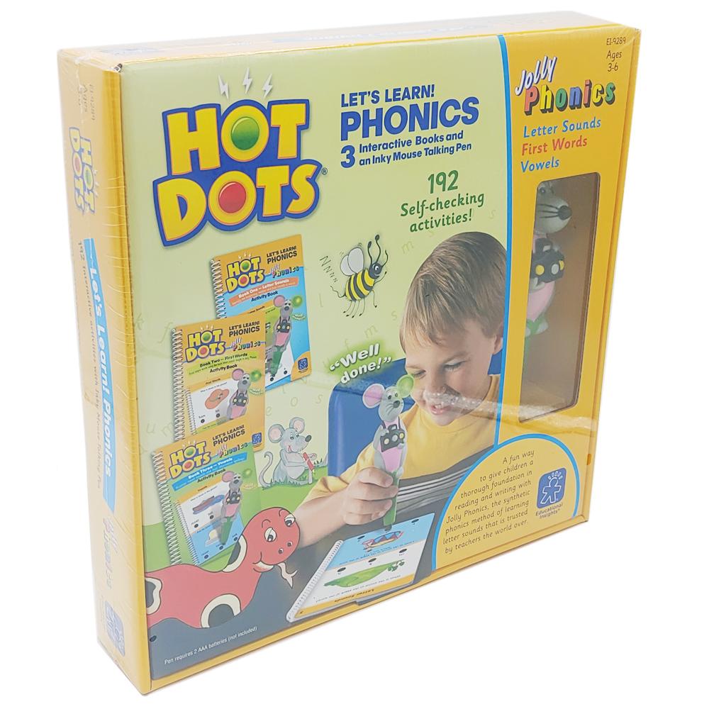 Learning Resources Hot Dots Lets Learn Phonics