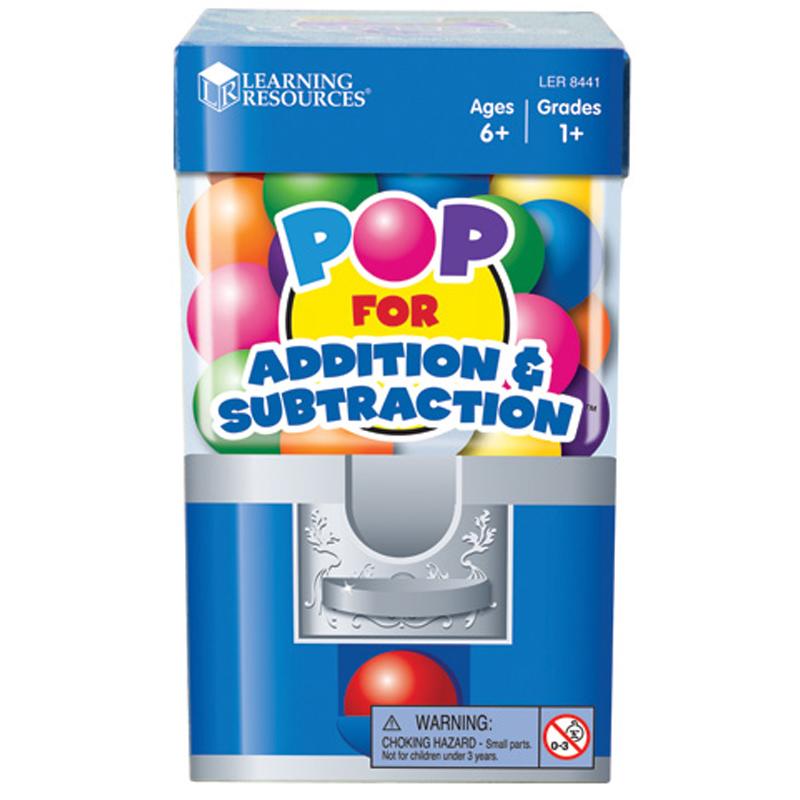 Learning Resources POP for Addition & Subtraction Game