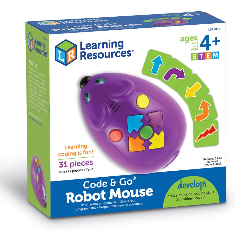 Learning Resources Stem Code And Go Robot Mouse