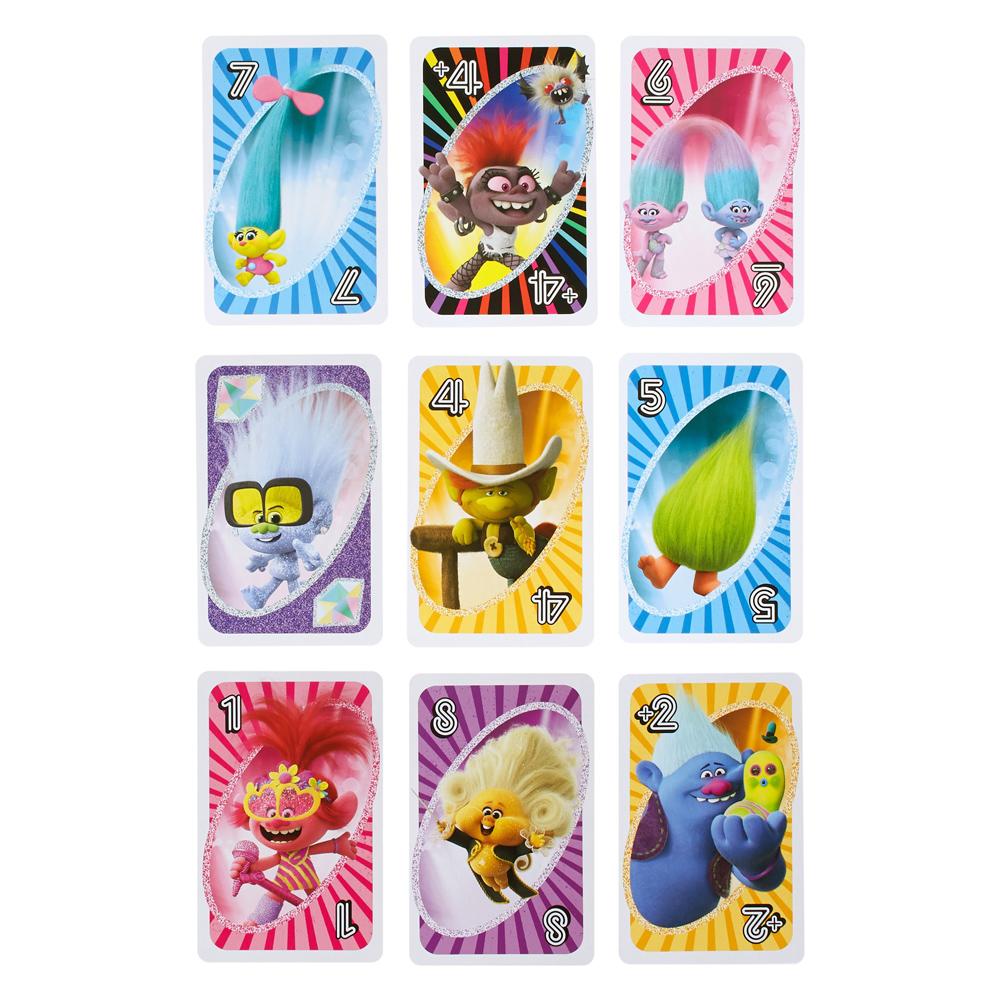 Dreamworks Trolls World Tour UNO Card Game
