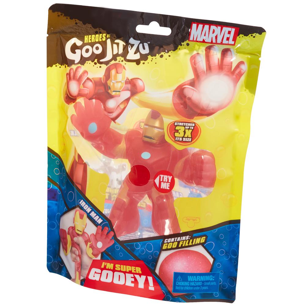 Marvel Heroes of Goo Jit Zu Figure (Series 2) Iron Man with Gooey Filling