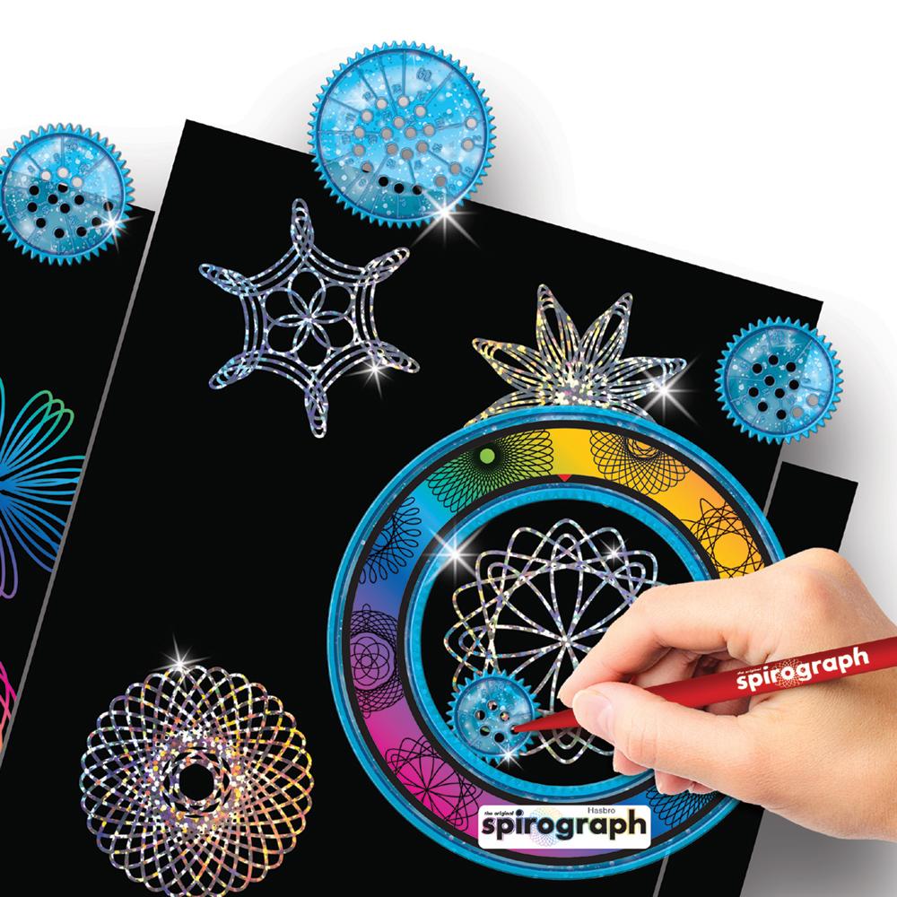 The Original Spirograph Scratch & Shimmer Set