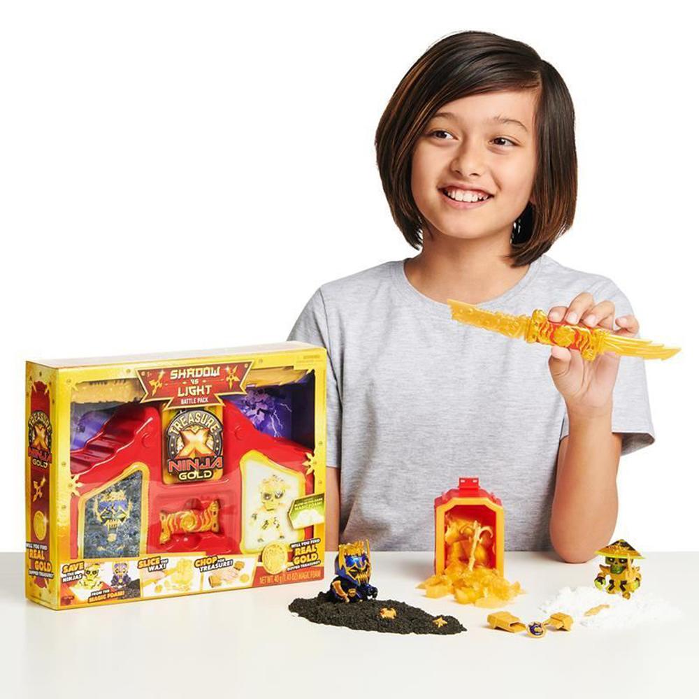 Treasure X Ninja Gold Shadow vs Light Battle Pack