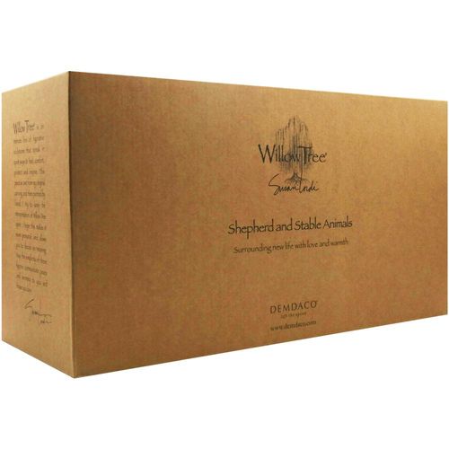 Willow Tree Nativity Collection Shepherd & Stable Animals Figurine Set