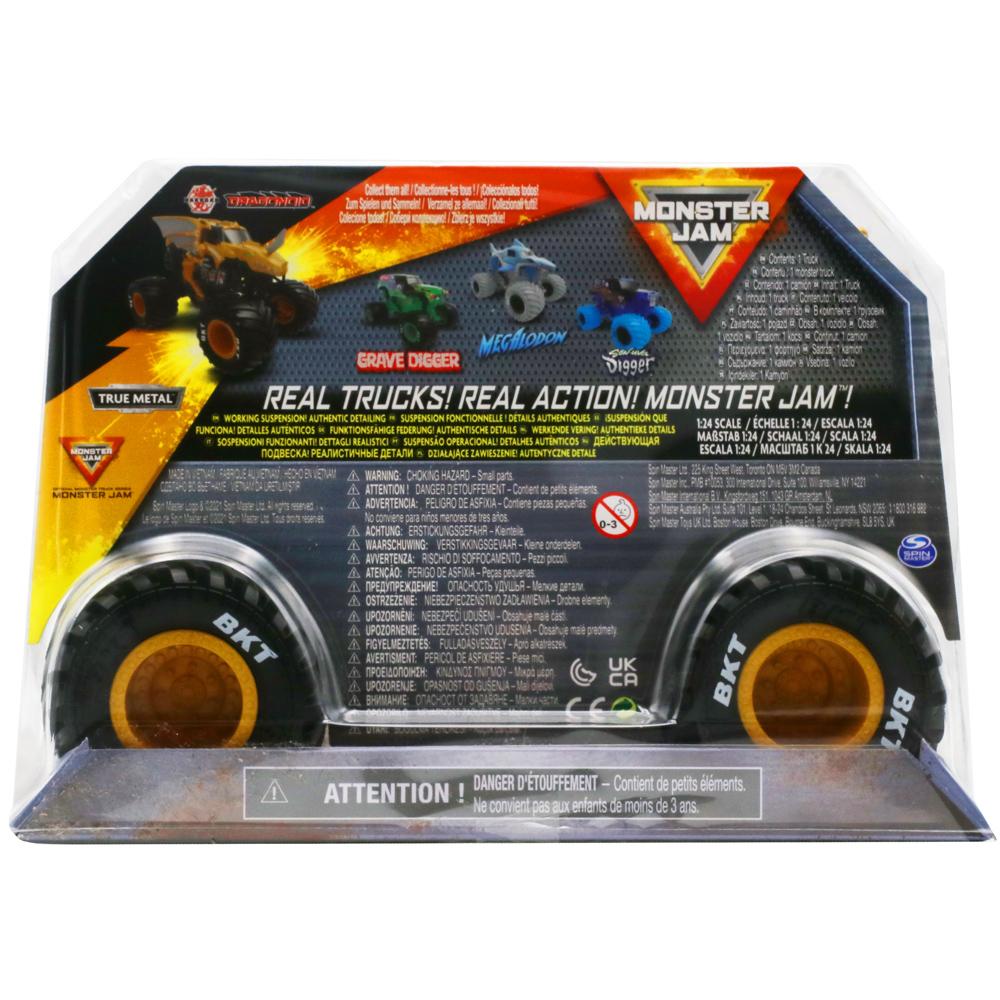 Monster Jam Bakugan Draconoid Die Cast Metal Truck Toy Scale 1:24 for Ages 3+