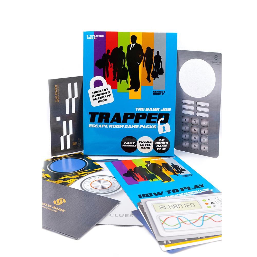 Trapped Escape Room Game Pack The Bank Job