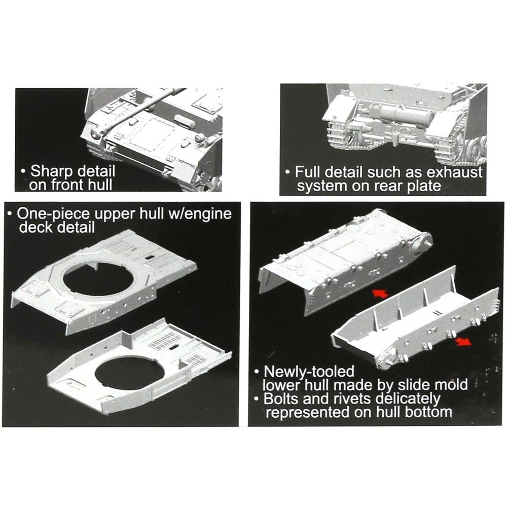 Dragon Panzerkampfwagen IV Ausf J Early Production Tank Model Kit Scale ...