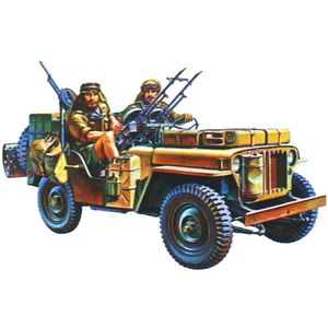 Tamiya SAS Jeep Model Kit Special Air Service 35033 Scale 1/35