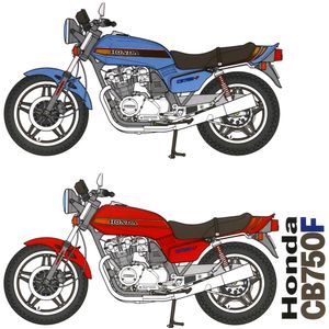 Tamiya Honda CB750F Model Set Scale 16