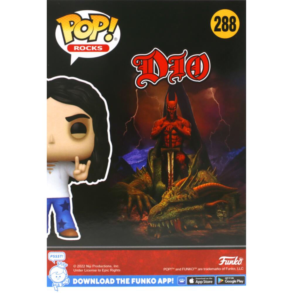 Funko POP! Rocks Ronnie James Dio Musician Vinyl Figure No 288