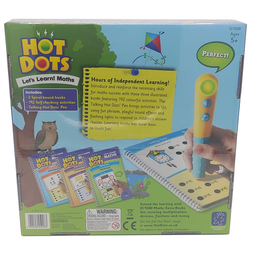 Learning Resources Hot Dots Lets Learn Maths