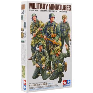 Tamiya German Infantry Late WWII Figures Assembly Model Kit Scale 1:35
