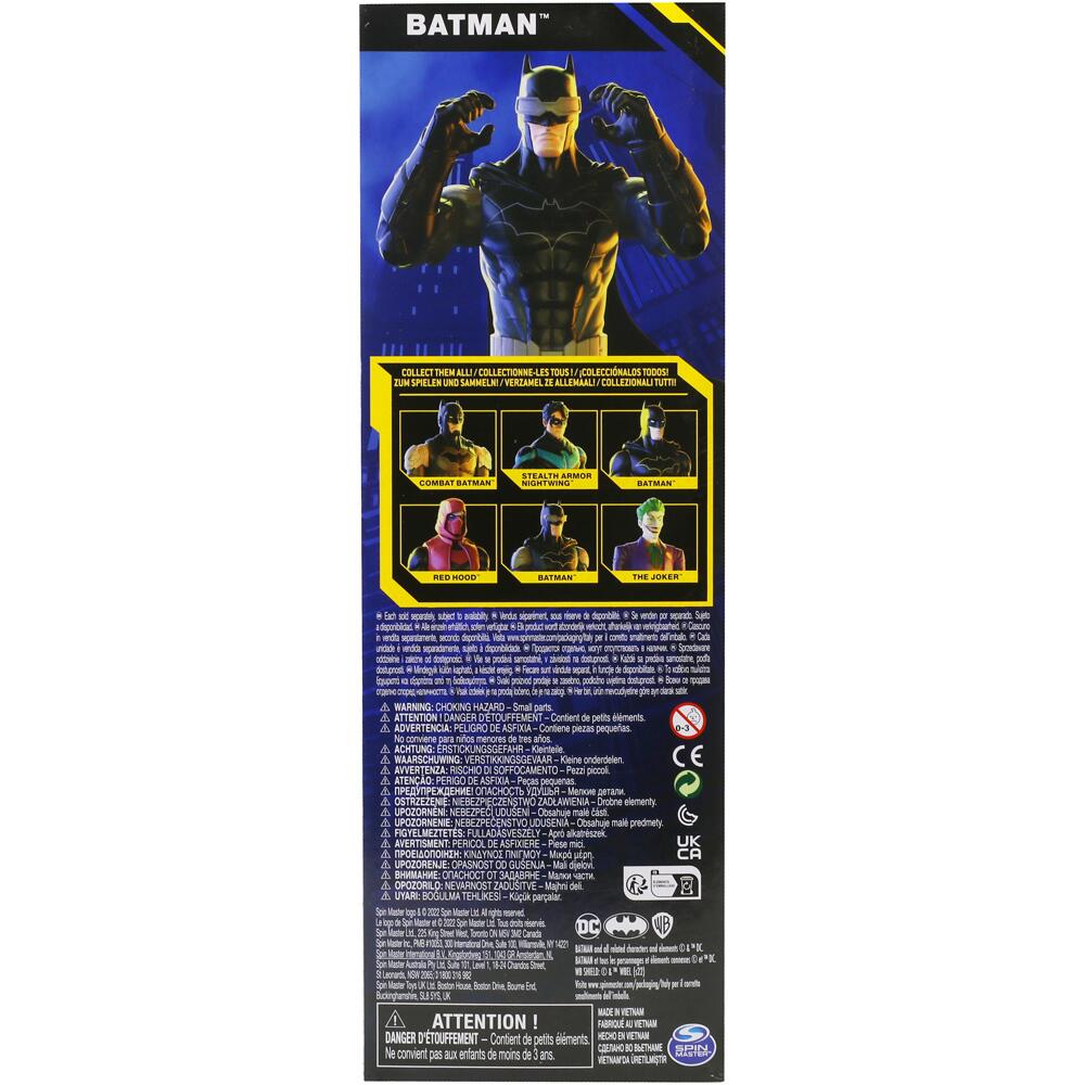 DC Batman 12" Scale Articulated Action Figure BATMAN WITH GOGGLES