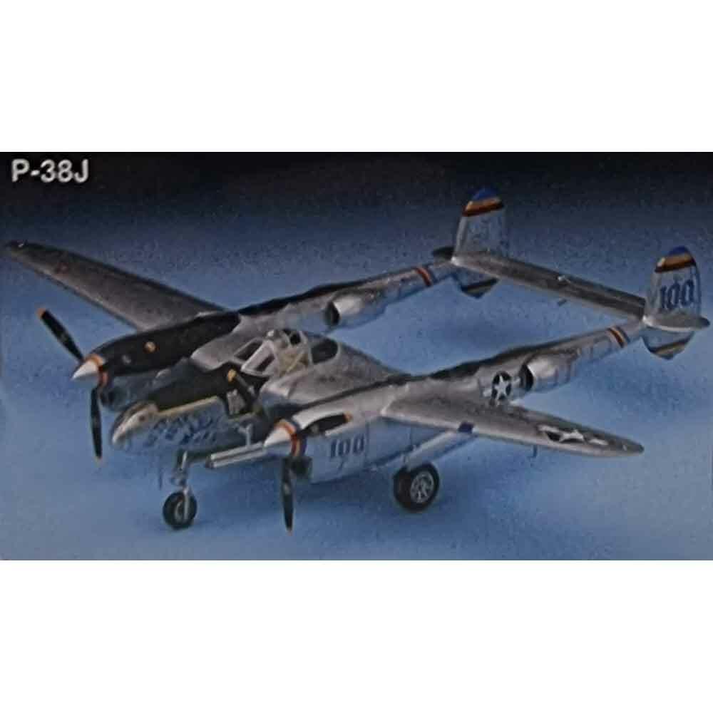 Academy P-38 Lightning (4 Versions) Aircraft Model Kit Scale 1:48