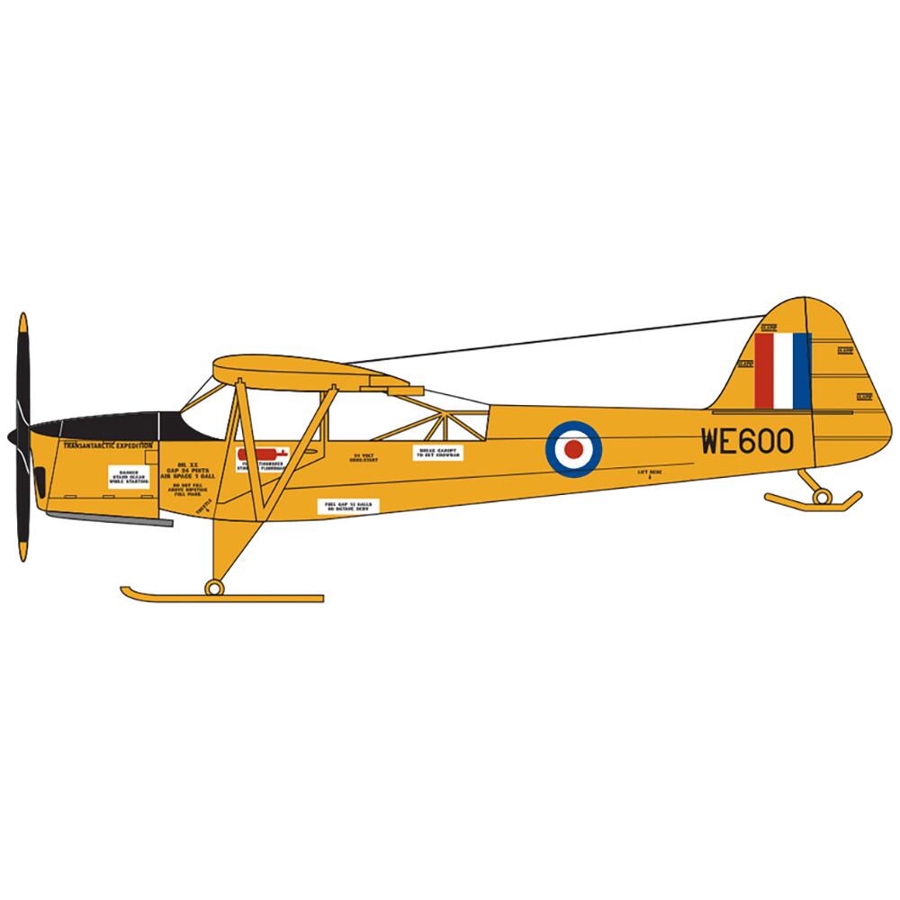 Airfix Vintage Classics Auster Antarctic Aircraft Model Kit Scale 1/72 ...