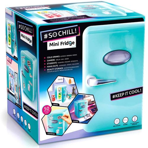 So Chill Mini Fridge Cooler 10W USB Power 4 Litre Capacity TEAL