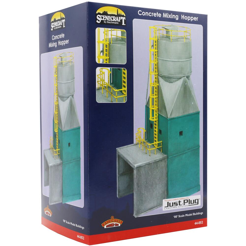 Scenecraft Concrete Mixing Hopper Model Railway Building 00 Gauge 1:76 ...