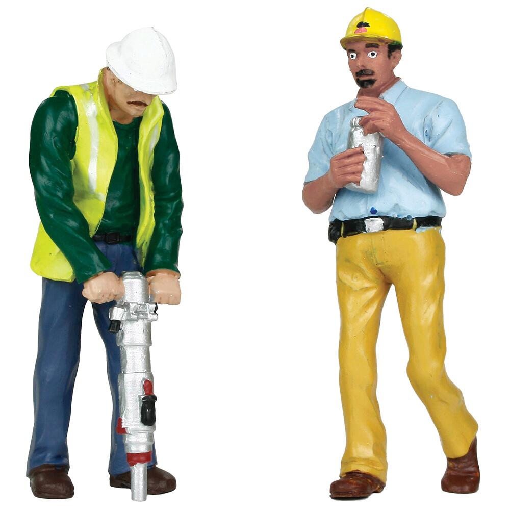 Scenecraft Civil Engineers G Scale Figure Set for Model Railway