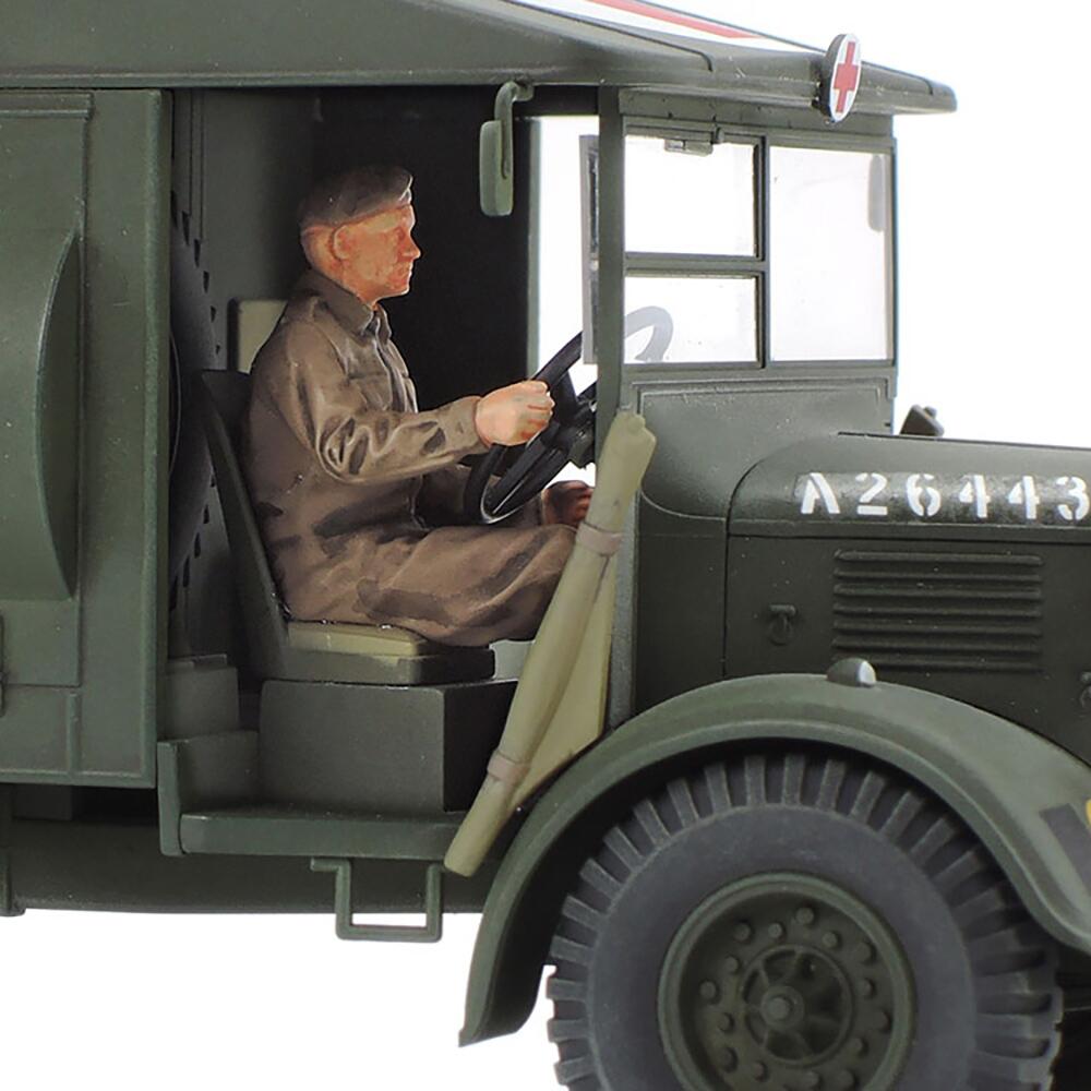 Tamiya British 2-Ton 4x2 Ambulance Military Model Kit Scale 1:48