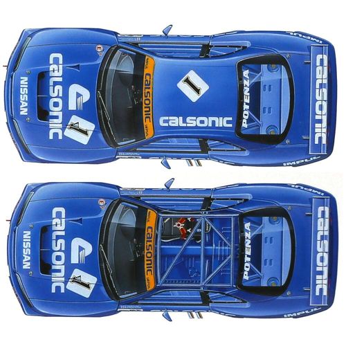 Tamiya Nissan Skyline GT-R R33 Calsonic Race Car Model Kit Scale 124