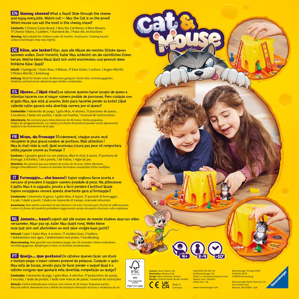 Ravensburger Cat & Mouse Board Game