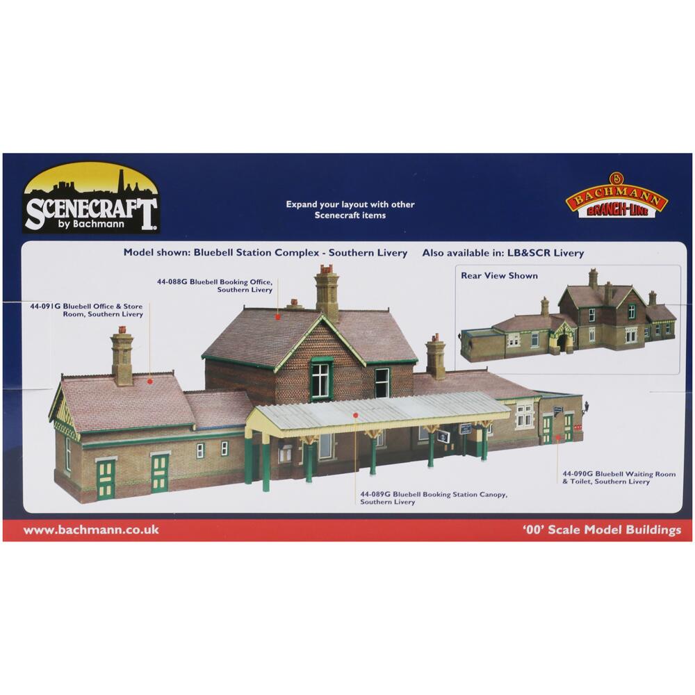 Scenecraft Bluebell Station Waiting Room & Toilet Model Railway 00 Gauge