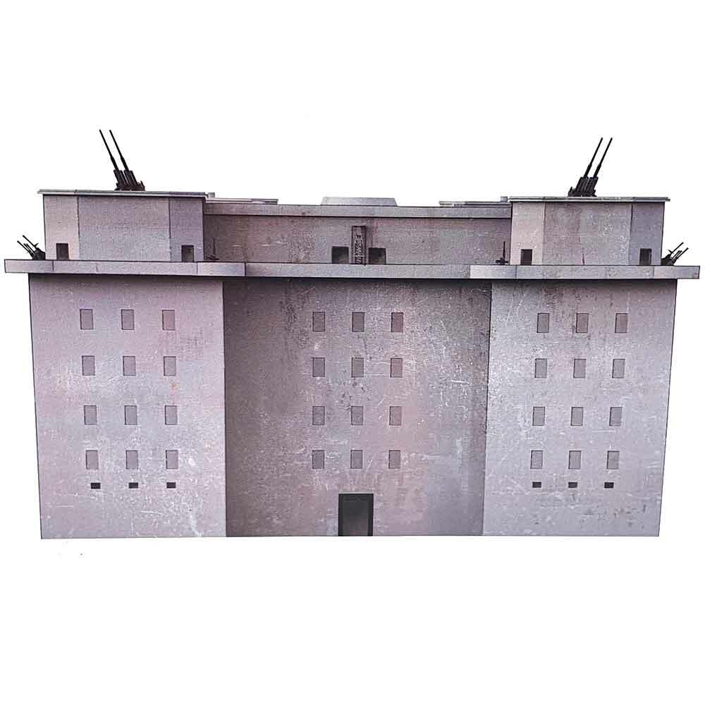 Takom Flak Tower I Berliner Zoo G Building Model Kit Scale 1/350