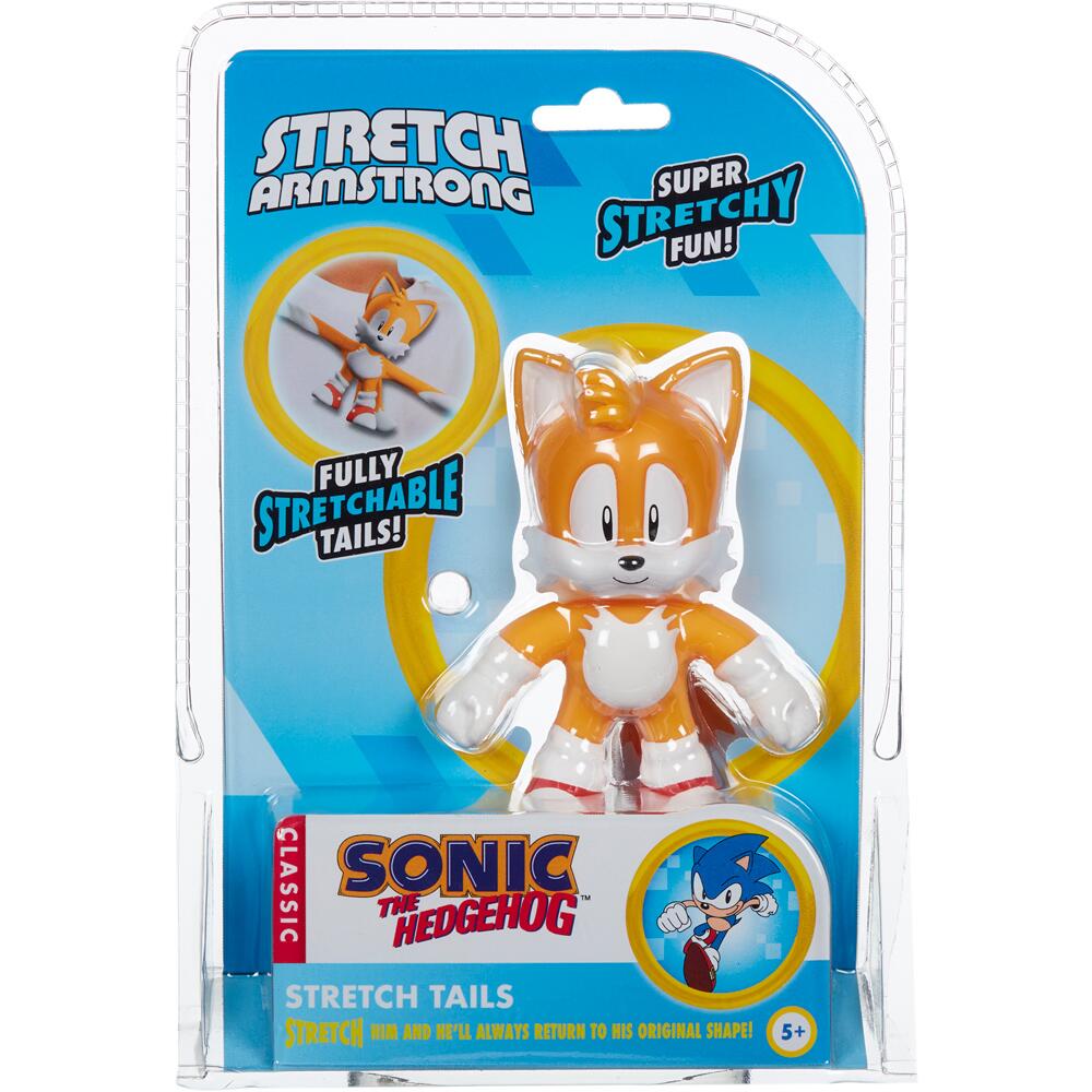 Stretch Armstrong Sonic The Hedgehog TAILS The Fox Stretchable Figure ...