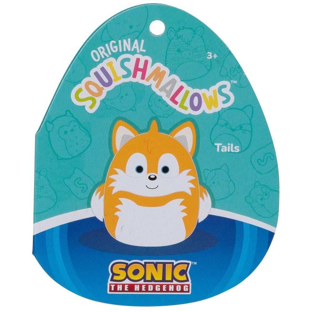 Squishmallows Sonic the Hedgehog TAILS 10 " Plush Soft Toy