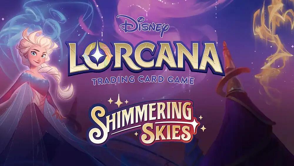 Disney Lorcana Shimmering Skies Series 5 launching 9th Aug 2024