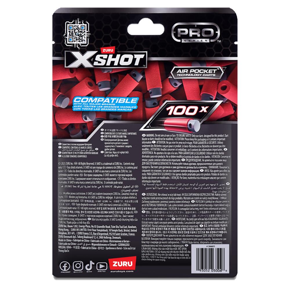Zuru X SHOT Pro Half Length Darts Refill 100 Pack