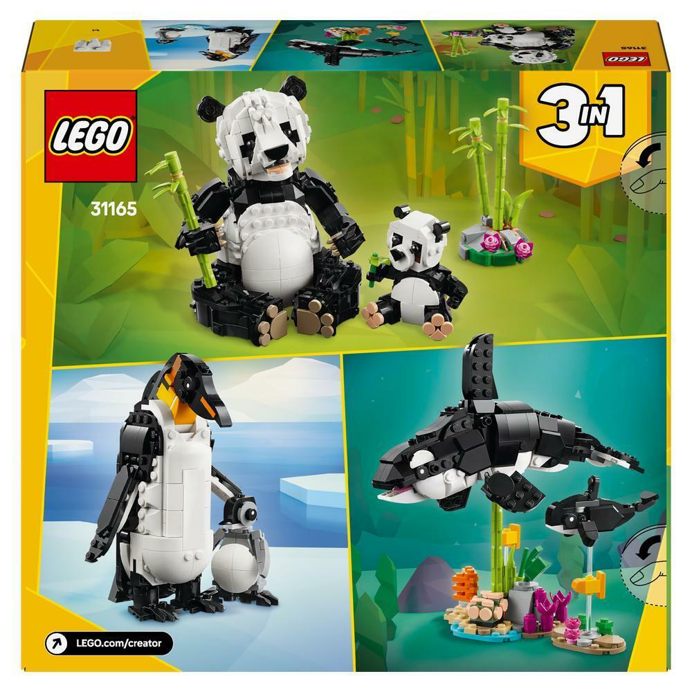 LEGO Creator Wild Animals Panda Family 3 in 1 Set 31165