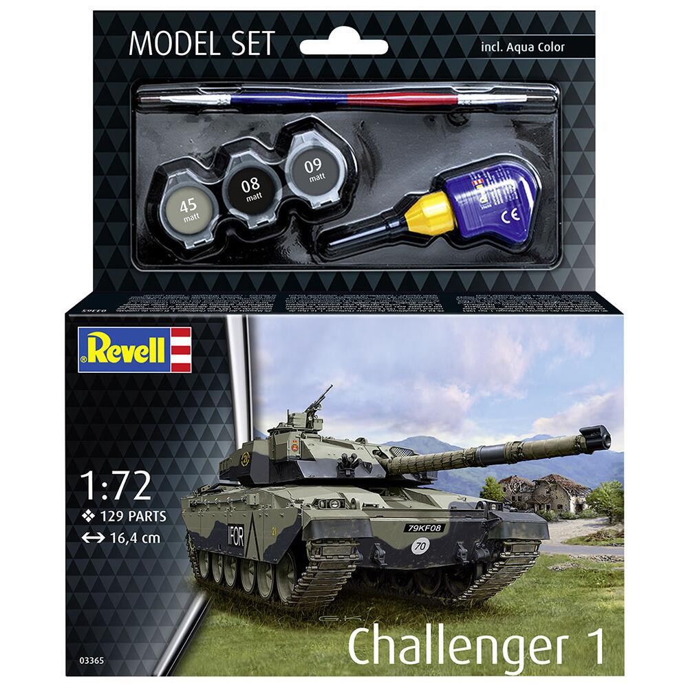 Revell Challenger 1 Tank Military Model SET Scale 1:72