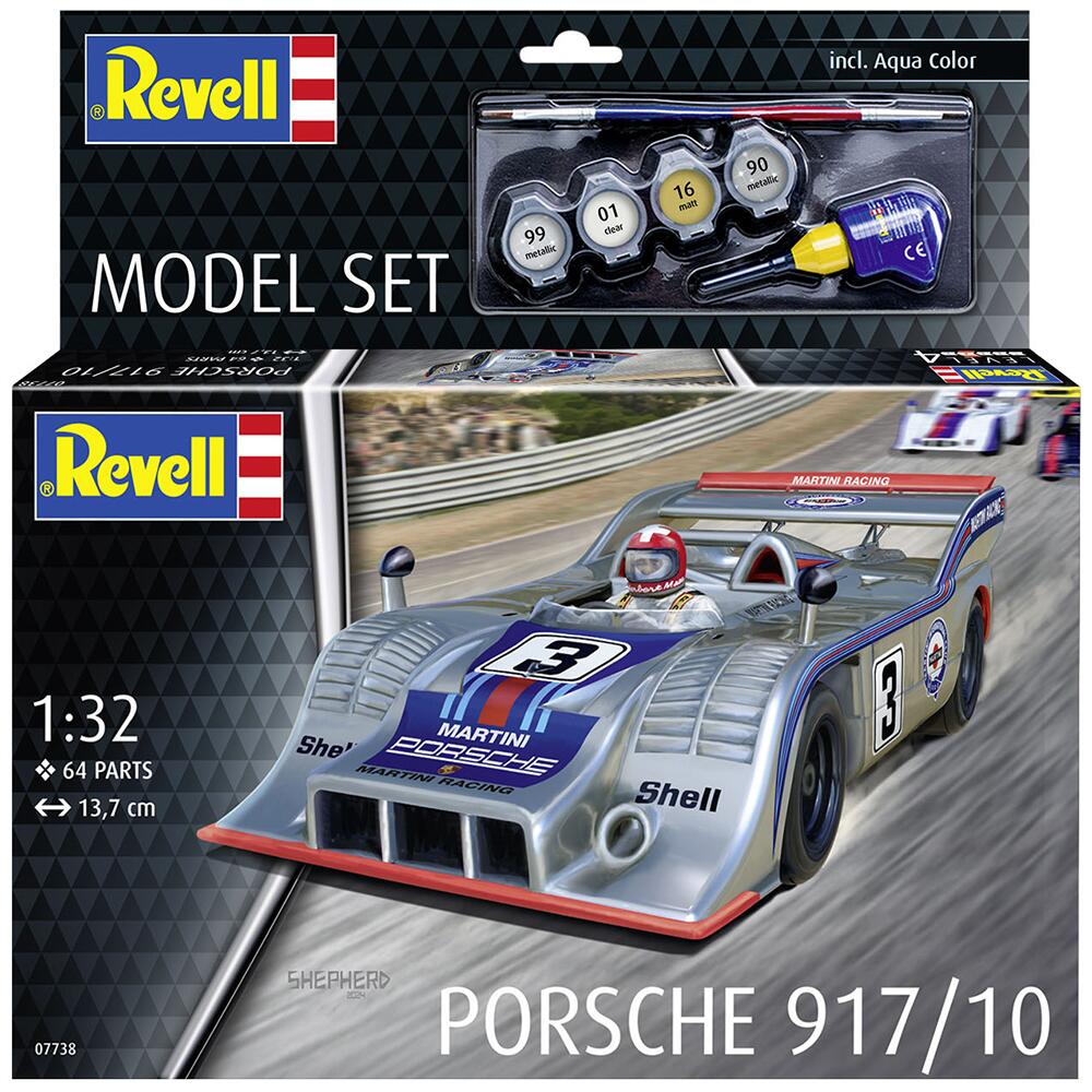 Revell Porsche 917/10 Racing Car Model SET Scale 1:32