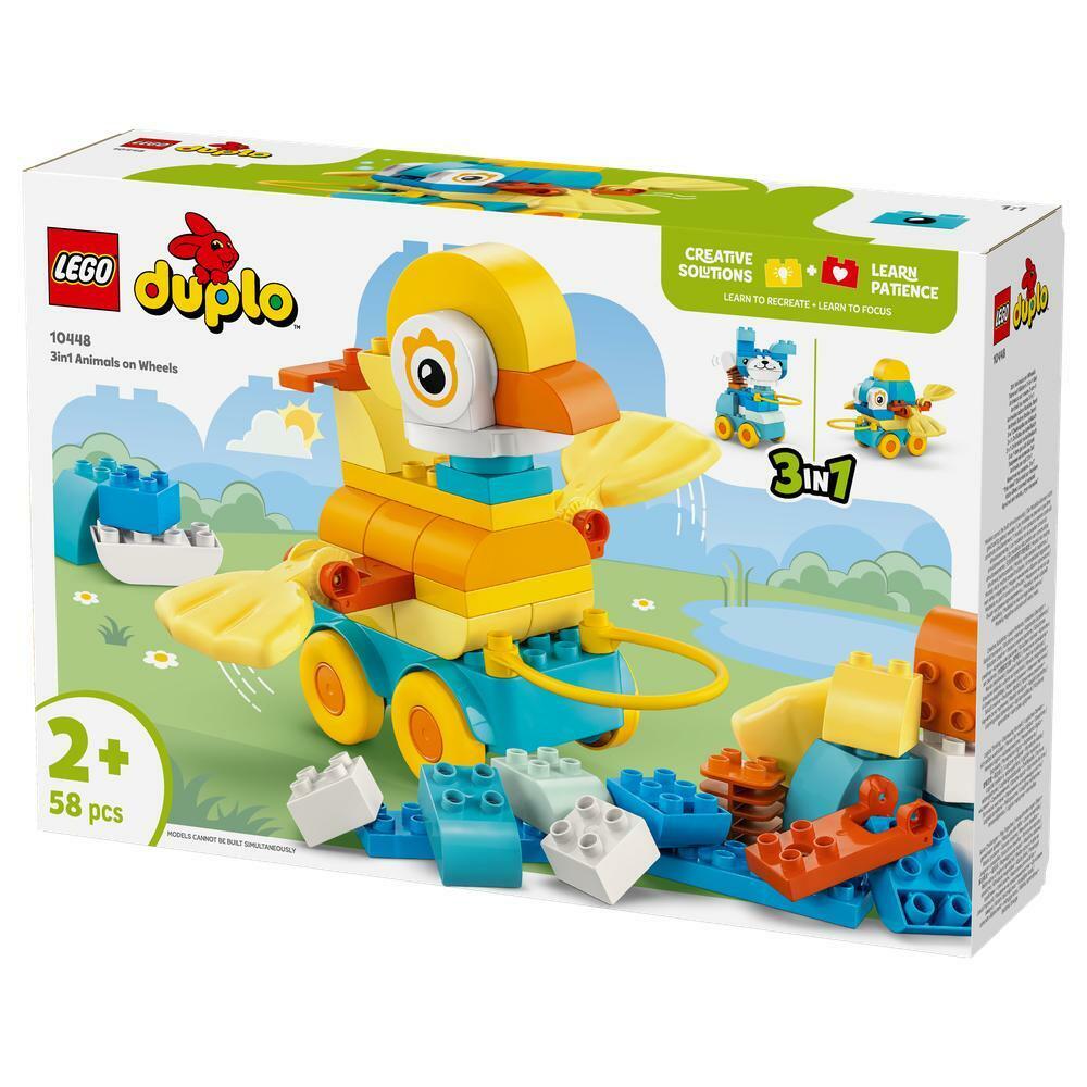 LEGO DUPLO Town 3-in-1 Animals on Wheels