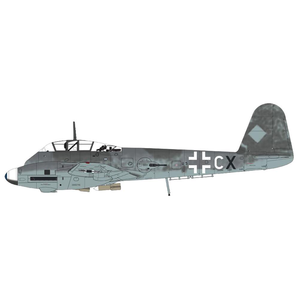 Airfix Messerschmitt Me410A-1 WWII Aircraft Model Kit Scale 1:72