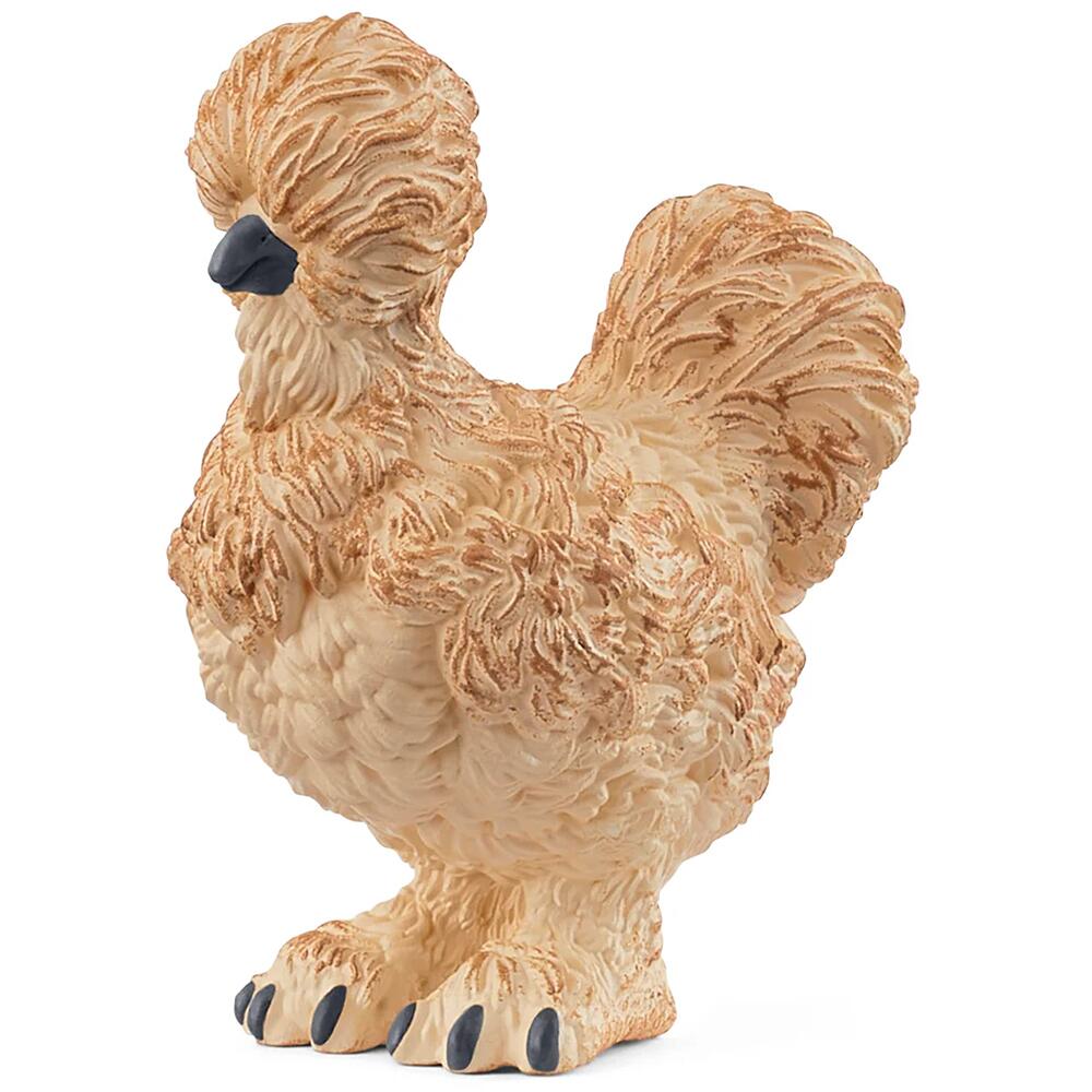 Schleich Farm World Silkie Chicken Animal Figure