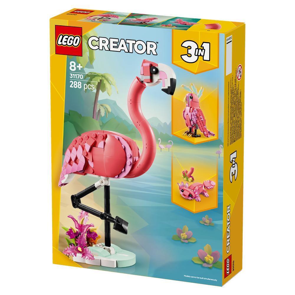 LEGO Creator Wild Animals: Pink Flamingo Set 31170
