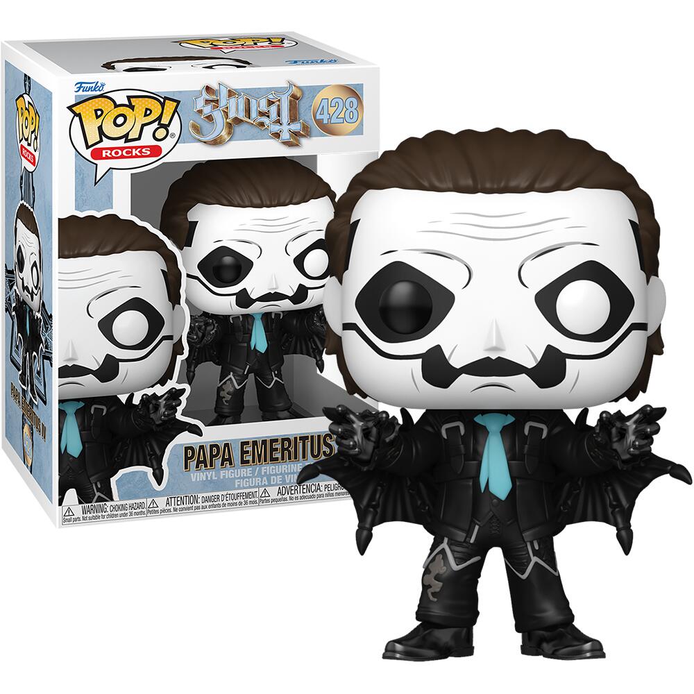 Funko POP! Rocks GHOST Papa Emeritus IV Bat Outfit Vinyl Figure 428