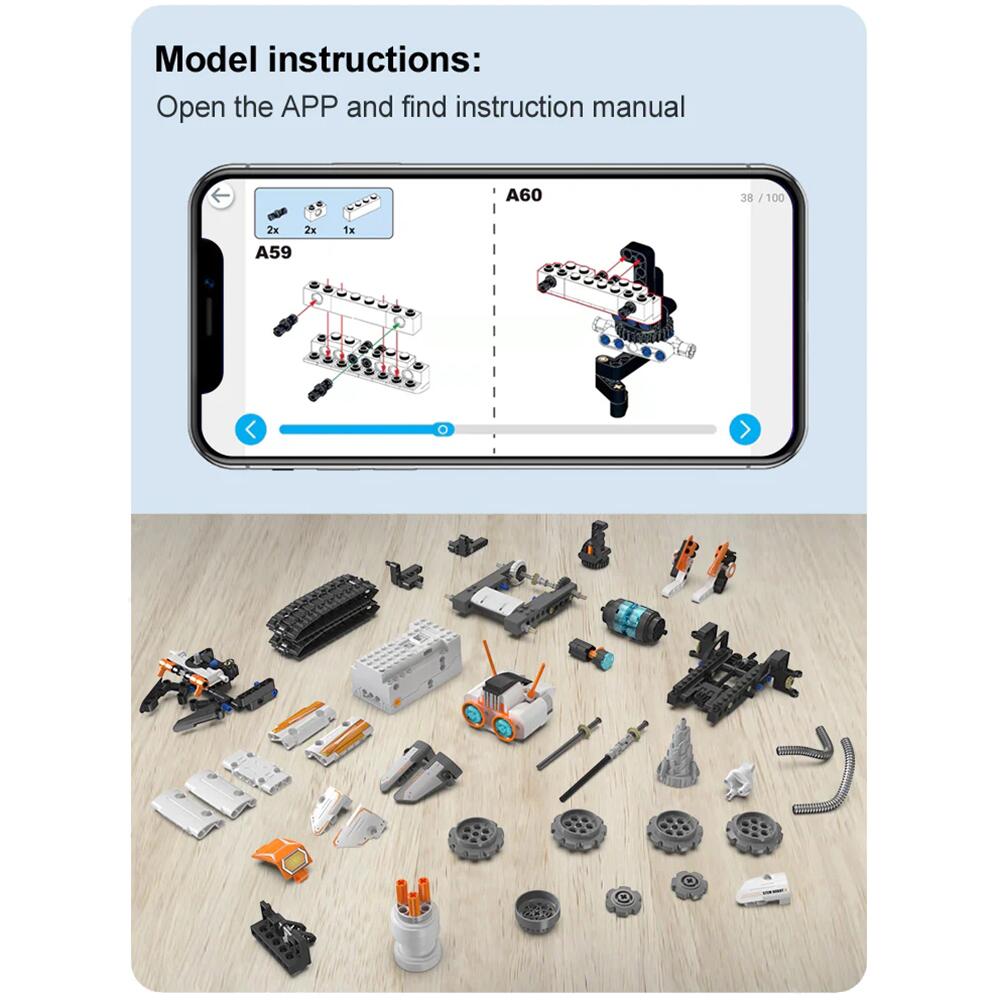 CaDA Z Bot Code Robot Construction Model Set C83002W