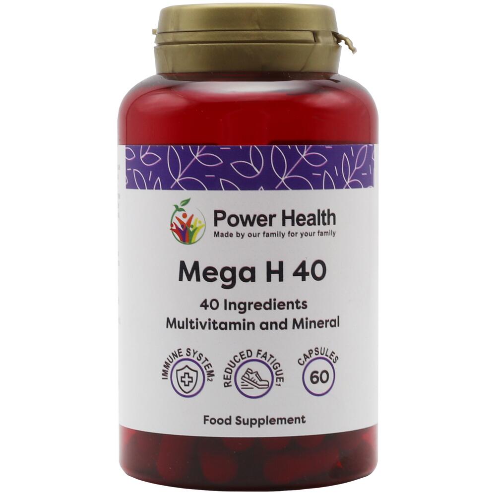 Power Health Mega H40 Multi Vitamin & Mineral 60 CAPSULES