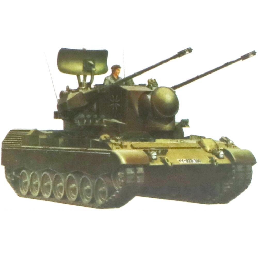 Tamiya Flakpanzer Gepard Tank Plastic Model Kit Scale 1/35