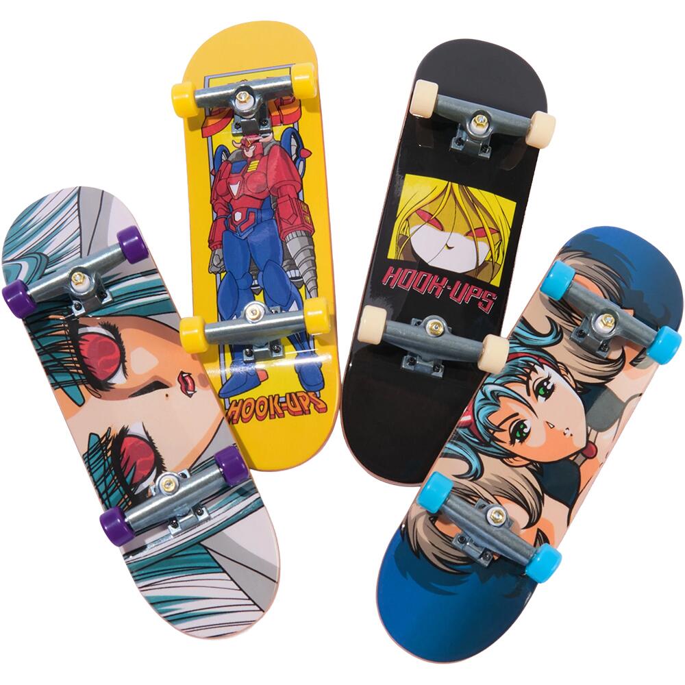 Tech Deck Fingerboard 4 Pack Hookups