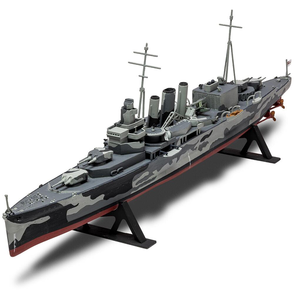 Airfix HMS Suffolk Warship Model Kit Vintage Classics Scale 1:600