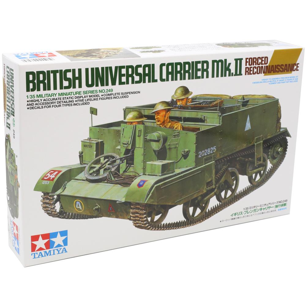 Tamiya British Universal Carrier MkII Forced Reconnaissance Model Kit ...