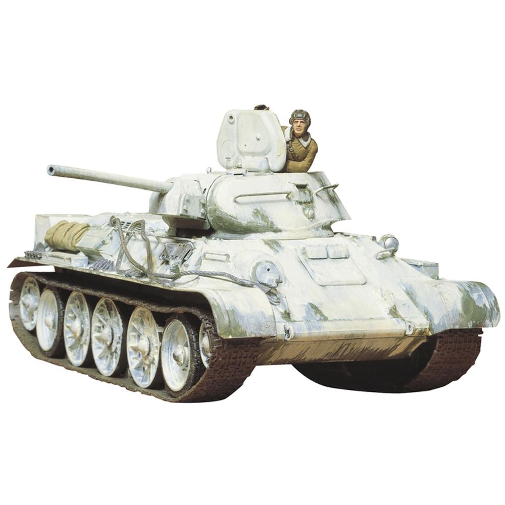 Tamiya 1942 T34/76 Russian Tank Model Kit (Scale 1:35)