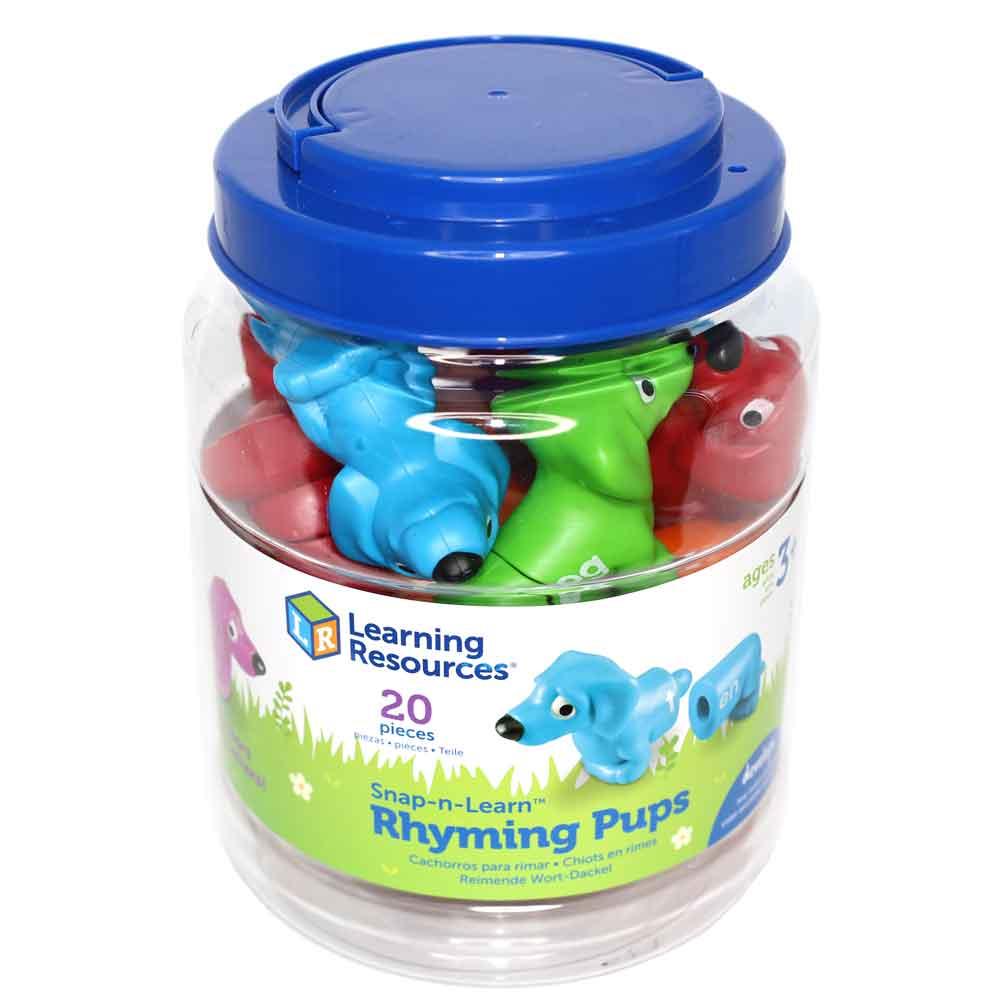 Learning Resources Snap & Learn Rhyming Pups