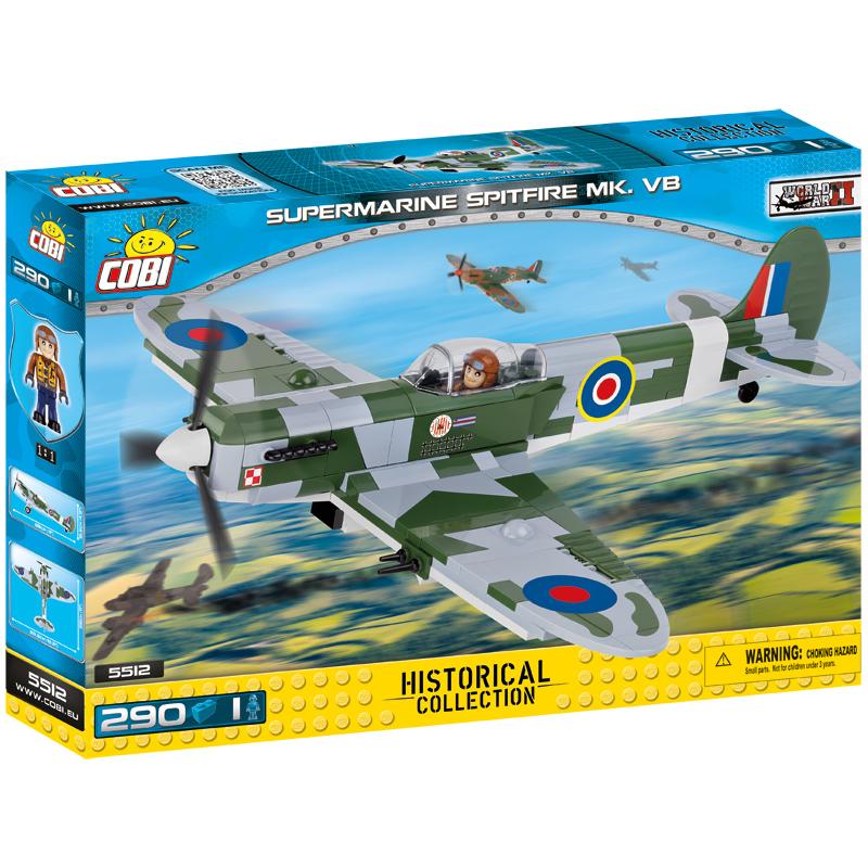 Cobi Toys Historical Collection Supermarine Spitfire Mk VB Building Set