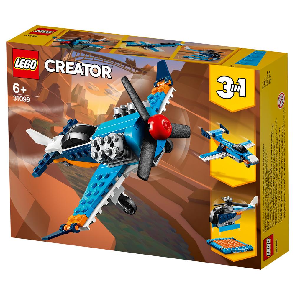 LEGO Creator 3-in-1 Propeller Plane Building Set